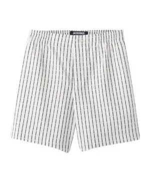 Jacquemus Elastic Waist Shorts - White