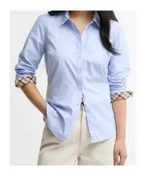 Barbour Long-sleeved Shirt With Classic Collar