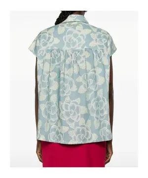 Marni Floral Print Short Sleeve Shirt