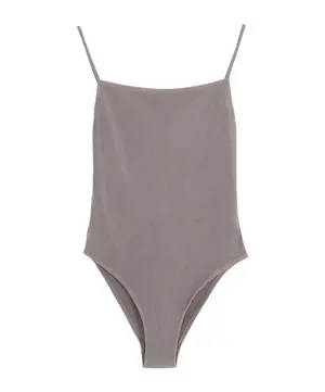Paloma Wool Halter One-piece Swimsuit - Grey