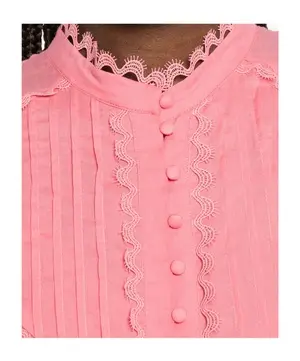ERMANNO FIRENZE Layered Lace Midi Dress