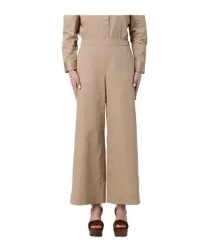 Max Mara Elasticated Wide-leg Trousers
