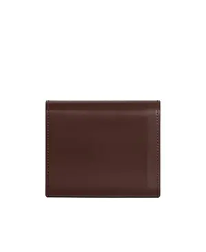 Celine Small Wallet Triomphe In Shiny Calfskin