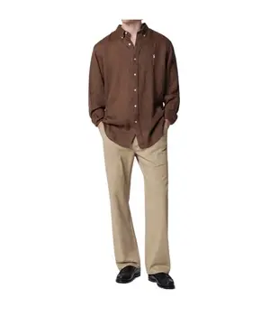 ENTIRE STUDIOS Casual Pants With Belt Loops - Beige
