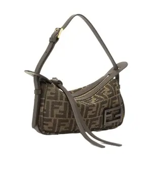 Fendi Ff Jacquard Mini Shoulder Bag