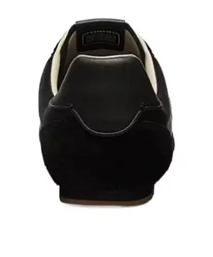 COACH Panelled Lace Up Sneakers - Black/chalk
