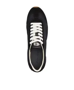 COACH Panelled Lace Up Sneakers - Black/chalk