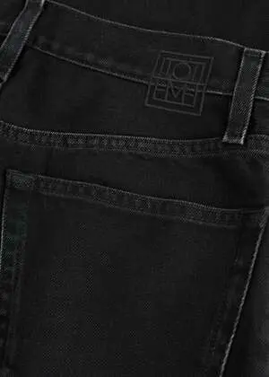 TOTEME Straight-leg Jeans - Black