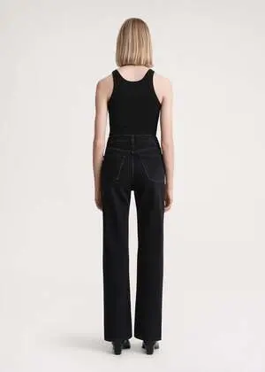 TOTEME Straight-leg Jeans - Black