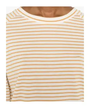 Herno Striped Long Sleeve T-shirt - Light Orange