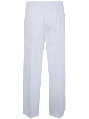 Aspesi Wide Leg Trousers - White