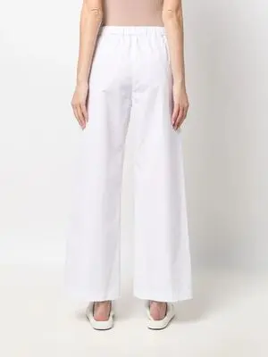 Aspesi Wide Leg Trousers - White