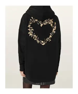 ALLSAINTS Oversized Graphic Hoodie
