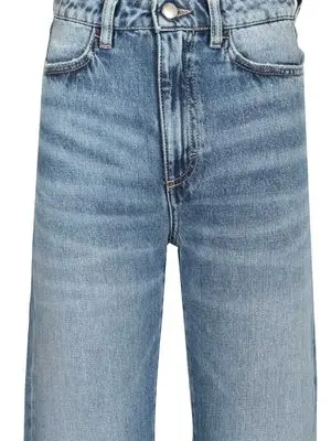 ICON DENIM LOS ANGELES High-waisted Flared Jeans - Blue
