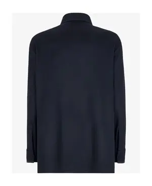 Fendi Single-breasted Jacket With Ff Motif