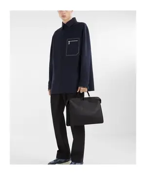 Fendi Single-breasted Jacket With Ff Motif