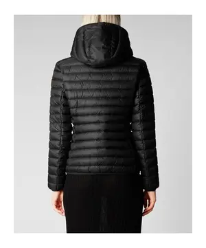 SAVE THE DUCK Daisy Hooded Puffer Jacket - Black