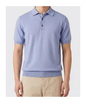 Hugo Boss Short-sleeved Knitted Polo Shirt