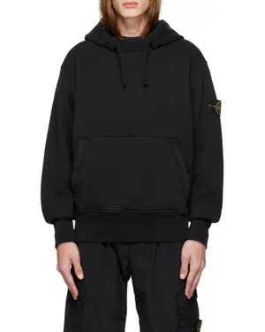 Stone Island Compass Patch Drawstring Hoodie