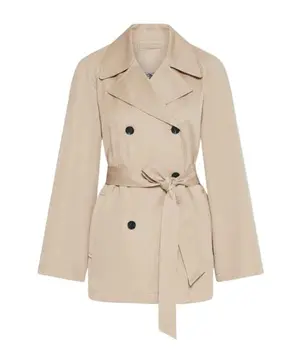 Marella Double-breasted Trench Coat