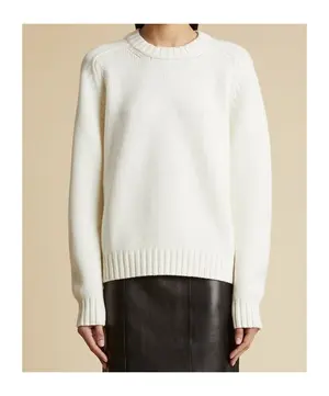 Khaite Long-sleeved Crewneck Jumper