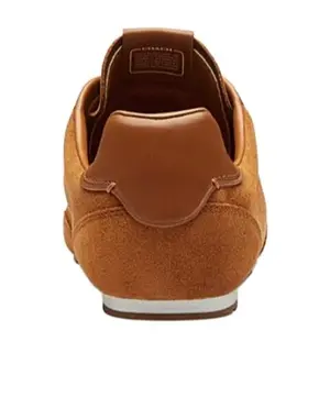 COACH Lace-up Suede Sneakers - Shadow Brown