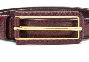 Prada Adjustable Buckled Belt