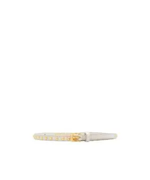 Prada Studded Belt - Nude