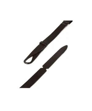 ORTIGNI Unbuckled Belt - Black