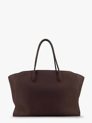 THE ROW Marlo Top Handle Tote Bag - Black