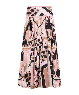 Emilio Pucci High-waisted Printed Maxi Skirt