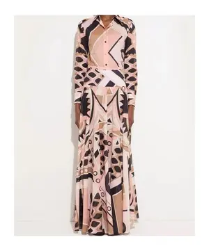 Emilio Pucci High-waisted Printed Maxi Skirt