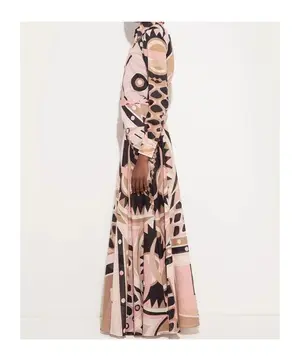 Emilio Pucci High-waisted Printed Maxi Skirt