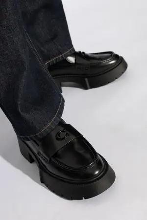 COACH Leah Loafers With Metal Detail