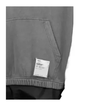 Satisfy Long-sleeved Hooded Sweatshirt With Drawstring