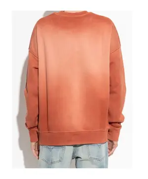 DIESEL® Gradient-effect Logo Embroidered Sweatshirt