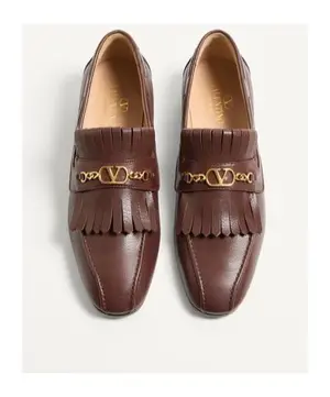 Valentino Garavani Vlogo Signature Slip-on Loafers