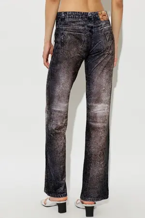 AVAVAV Belt Loop Jeans With Distressed Details