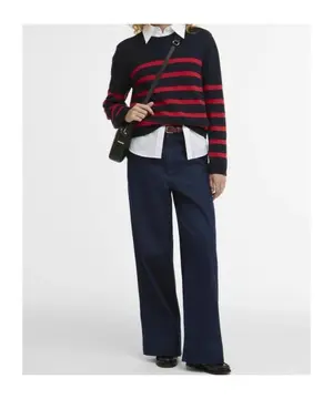 Barbour Striped Crew Neck Sweater