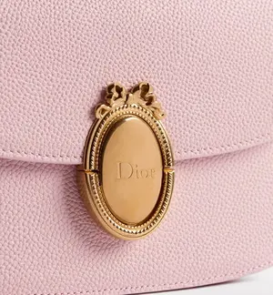 Dior Flap Shoulder Bag With Medaillon Buckle