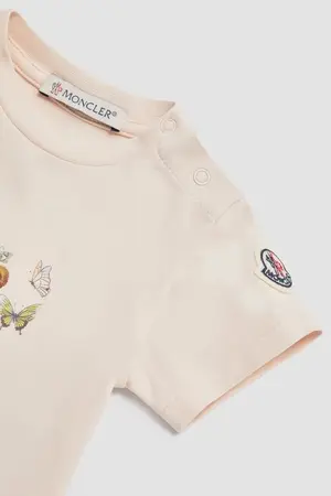 Moncler Teddy Bear Motif Cotton T-shirt