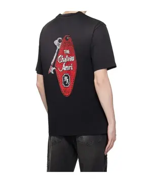 Amiri Chateau Keys Crew Neck T-shirt
