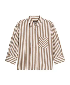 RAG  BONE Rag & Bone Striped Shirt With Classic Collar And Pocket