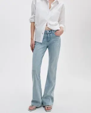 RAG  BONE Rag & Bone Faded Effect Jeans