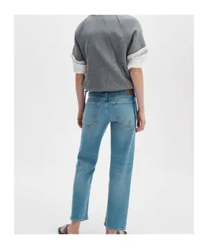 RAG  BONE Rag & Bone Harlow Ankle Straight Jeans