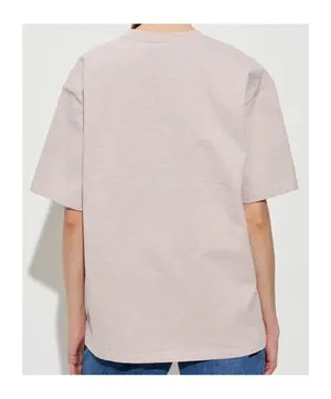 GANNI Logo Appliqué T-shirt