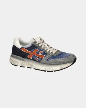 Premiata Lace-up Sneakers With Brand Logo Detailing