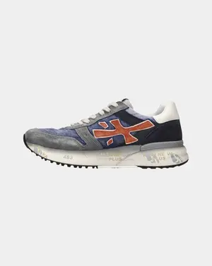 Premiata Lace-up Sneakers With Brand Logo Detailing