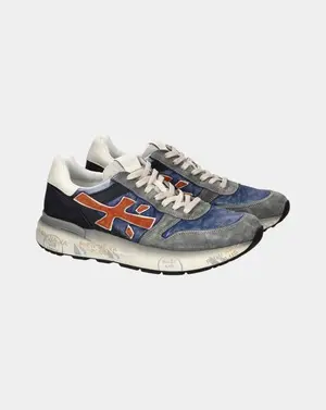Premiata Lace-up Sneakers With Brand Logo Detailing