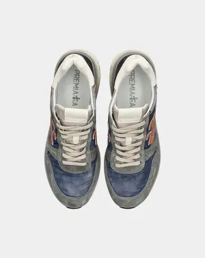 Premiata Lace-up Sneakers With Brand Logo Detailing